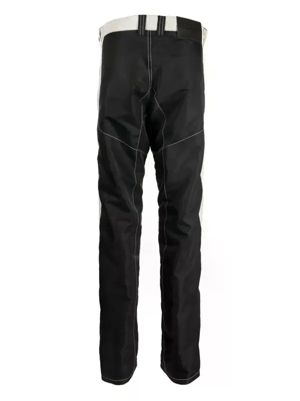 GMBH Two-tone Slim Cut Trousers