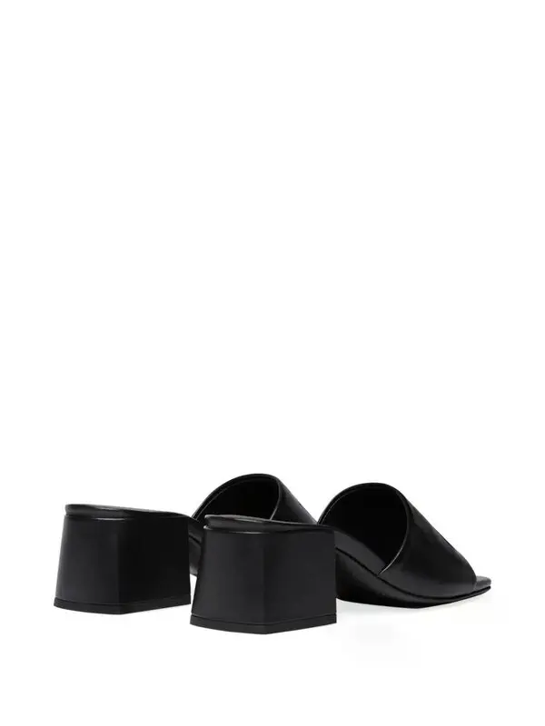 COURREGES Shadow Mules - Black