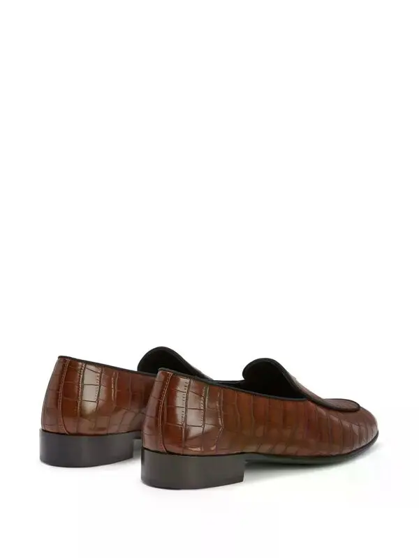 GIUSEPPE ZANOTTI Rudolph Loafers - Brown