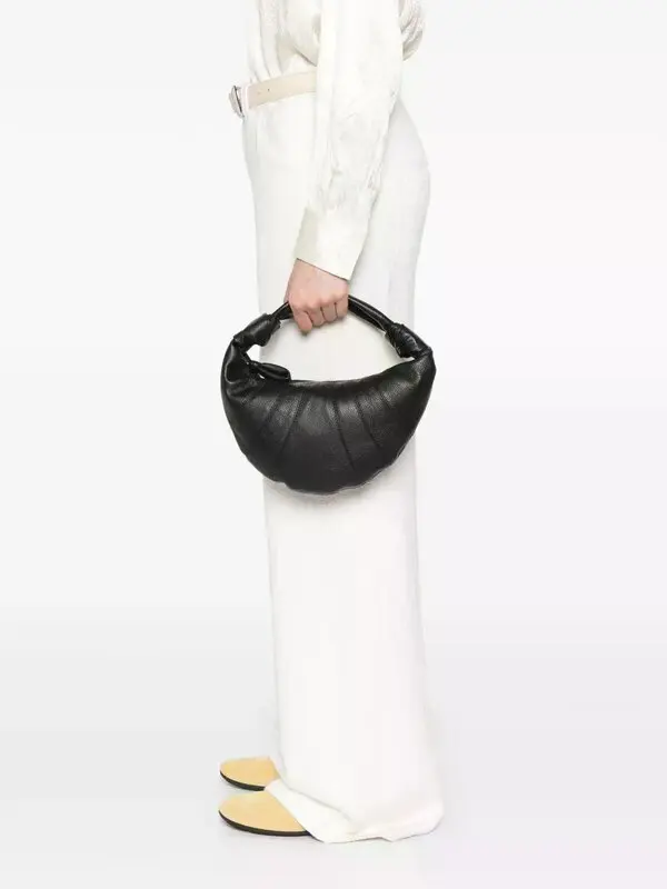 LEMAIRE Mini Fortune Croissant Tote Bag - Black