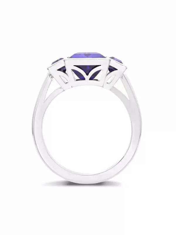 PRAGNELL Platinum Tanzanite Cocktail Ring