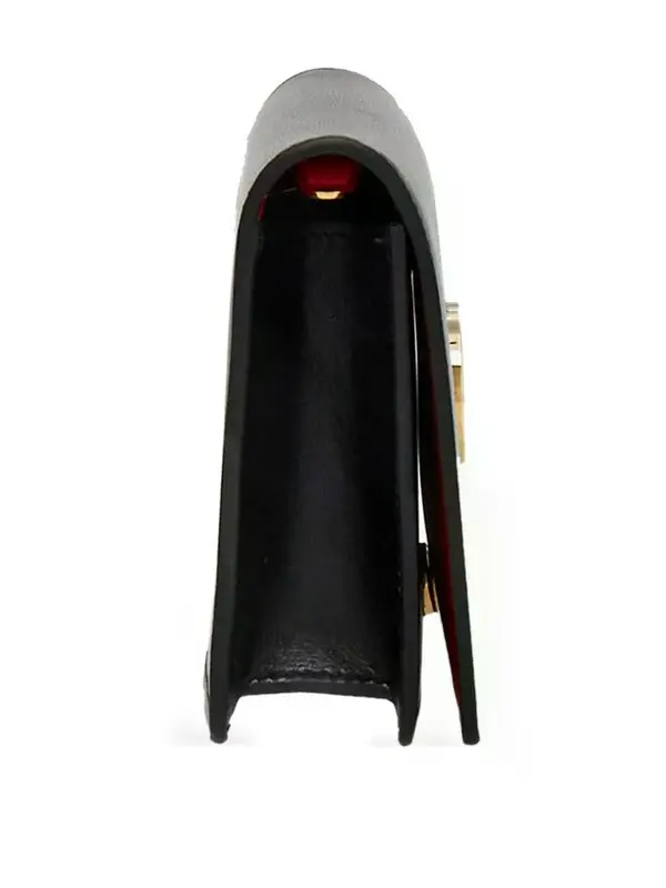 FERRAGAMO Double Gancini Leather Mini Bag