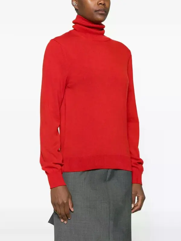 Comme Des Garçons Cashmere Roll Neck Sweater