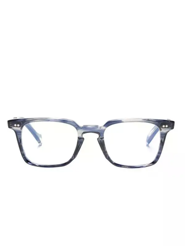 CUTLER & GROSS Square-frame Glasses - Blue