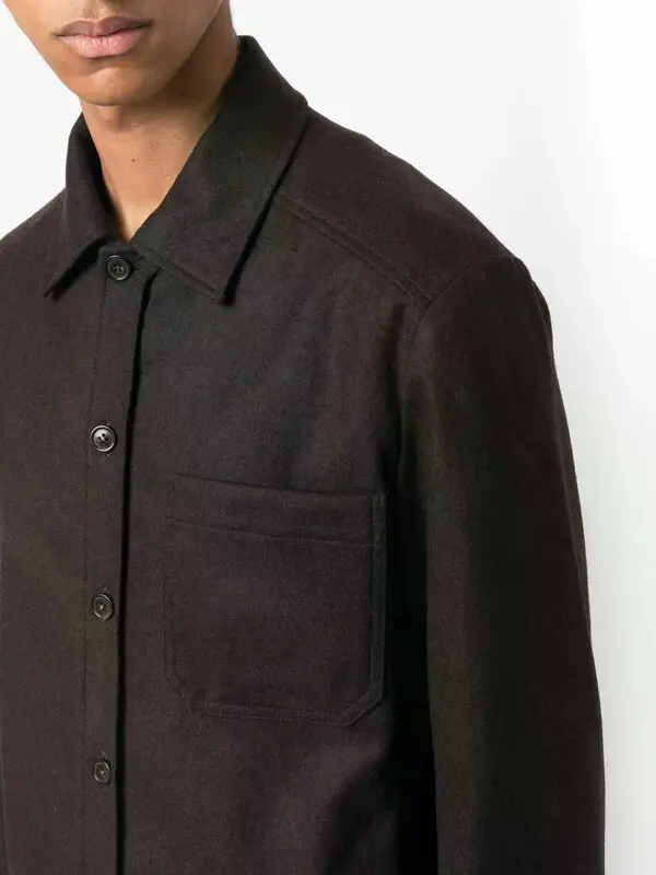 A.p.c. Button-up Wool-blend Jacket