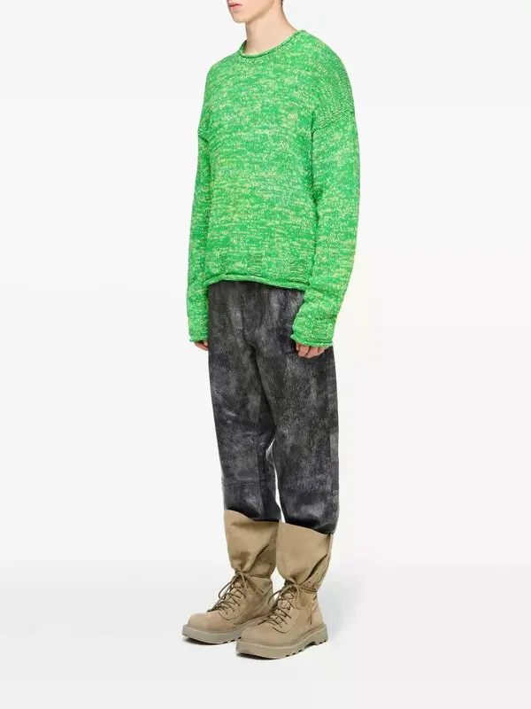 JW Anderson Tie-dye Chunky Knit Sweater