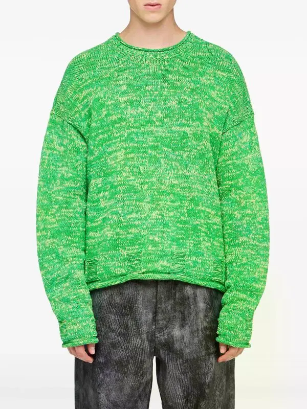 JW Anderson Tie-dye Chunky Knit Sweater