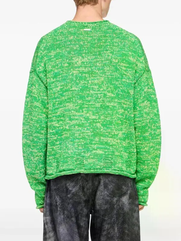 JW Anderson Tie-dye Chunky Knit Sweater