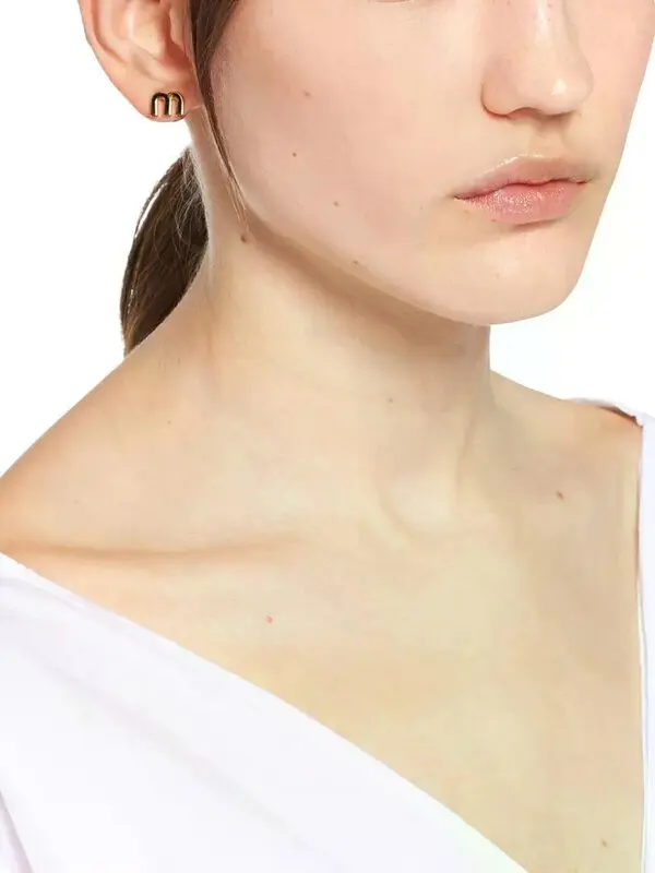 Miu Miu Enameled Earrings