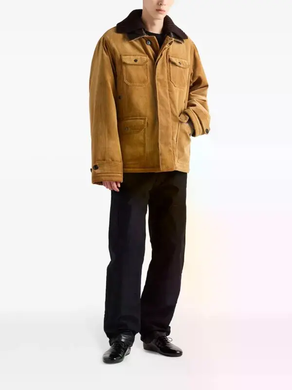 Prada Corduroy Shirt Jacket