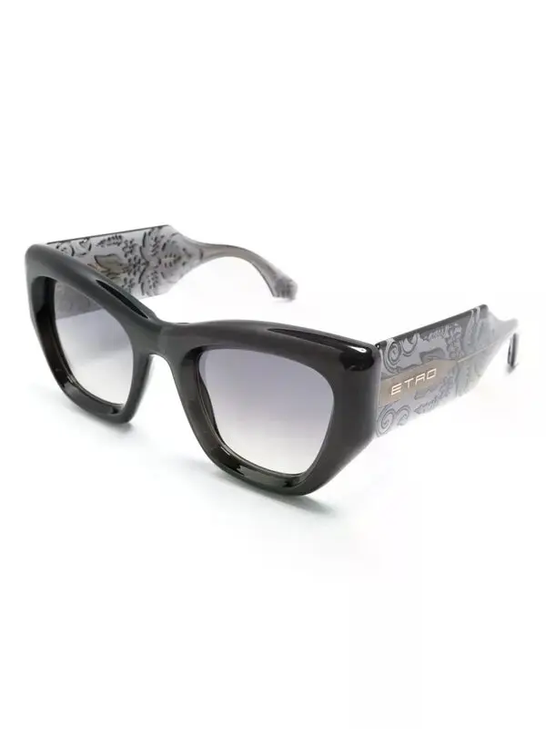 Etro Logo-engraved Cat-eye Sunglasses