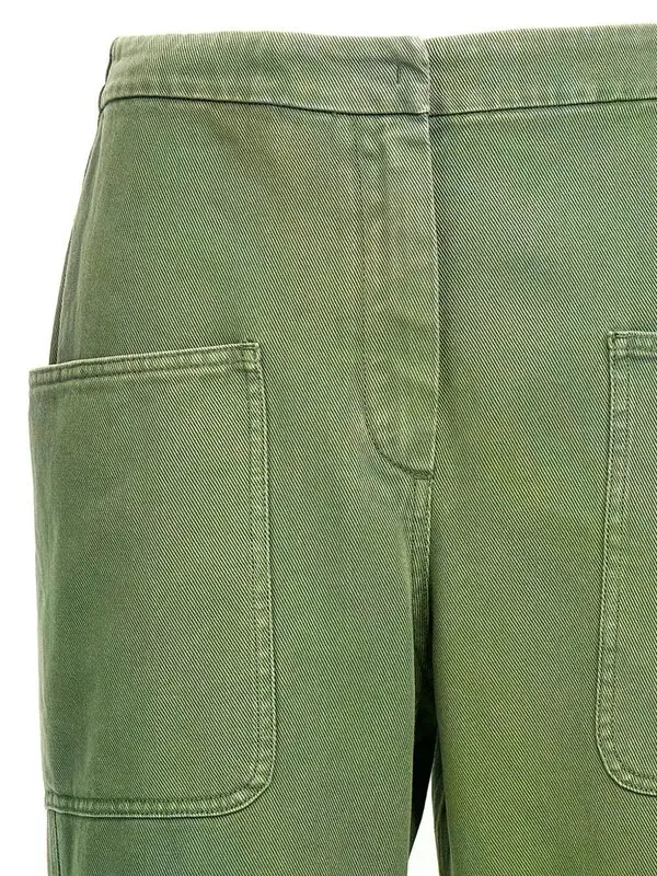 Max Mara Facella Trousers - Green