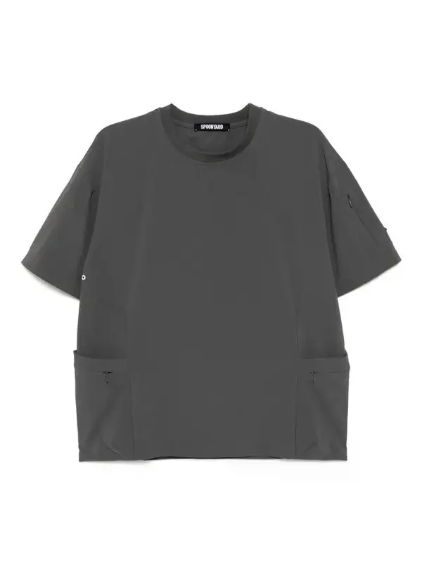 SPOONYARD Packable Side Zip Pocket T-shirt