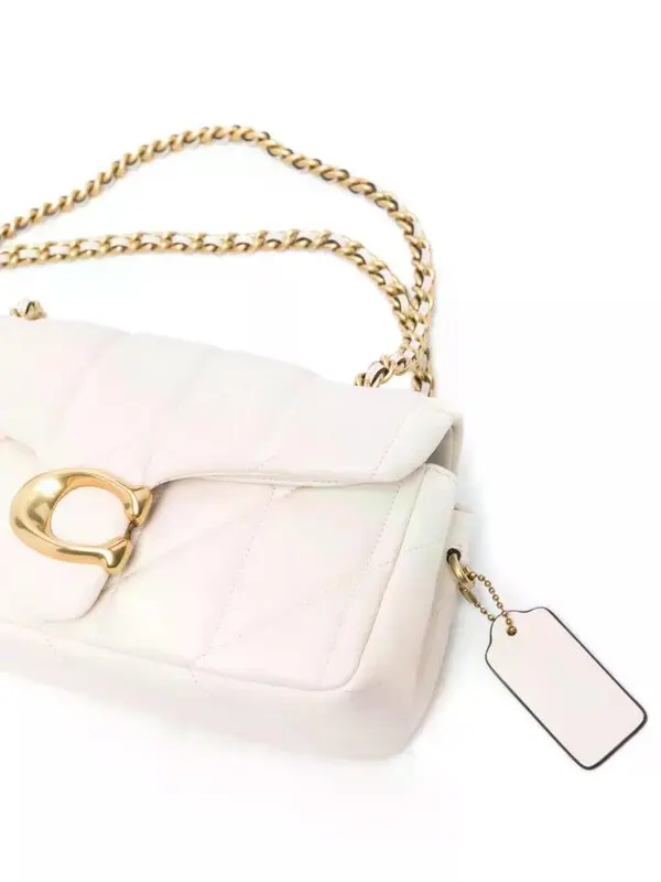 COACH Tabby Leather Shoulder Bag - Neutrals