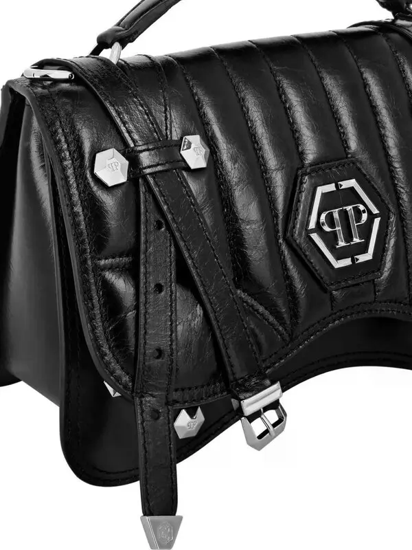 Philipp Plein Hexagon Tote Bag - Black