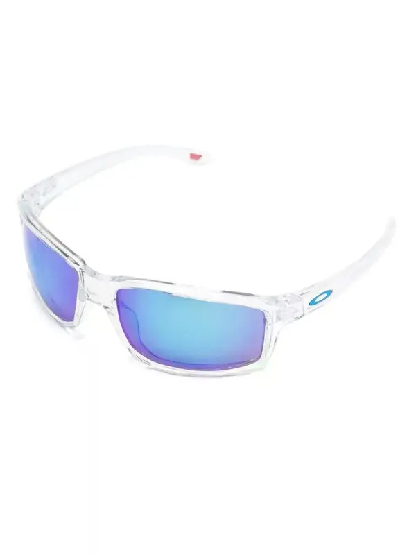 Oakley Gibston Rectangle-frame Sunglasses - Neutrals