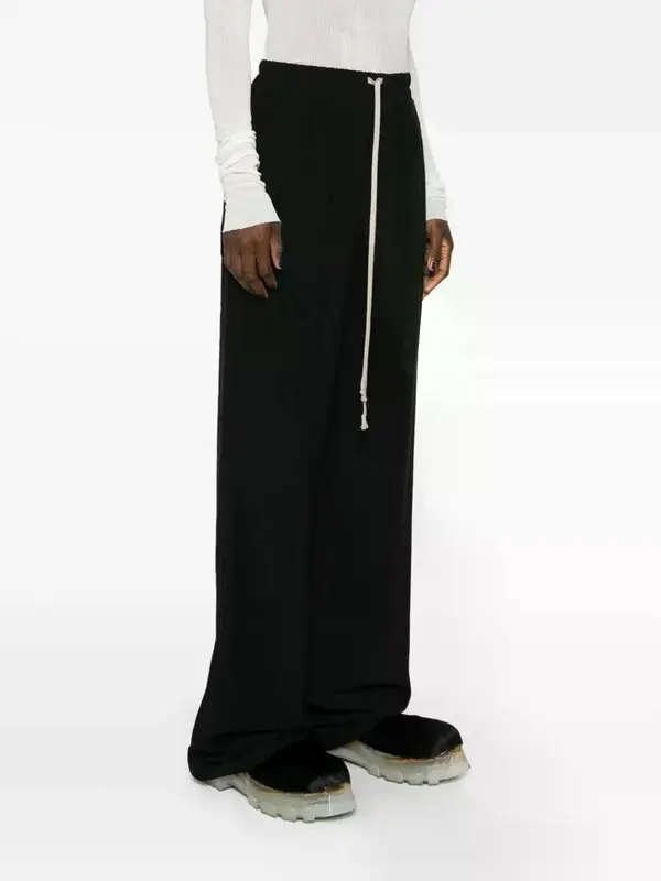 Rick Owens Dietrich Drawstring Trousers - Black
