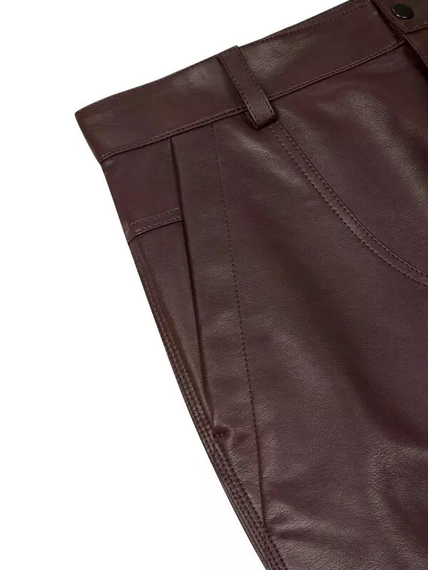 STUDIO TOMBOY Button-fastening Wide Leg Trousers