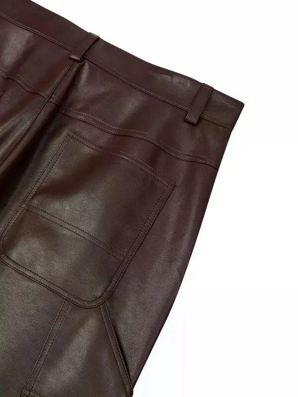 STUDIO TOMBOY Button-fastening Wide Leg Trousers
