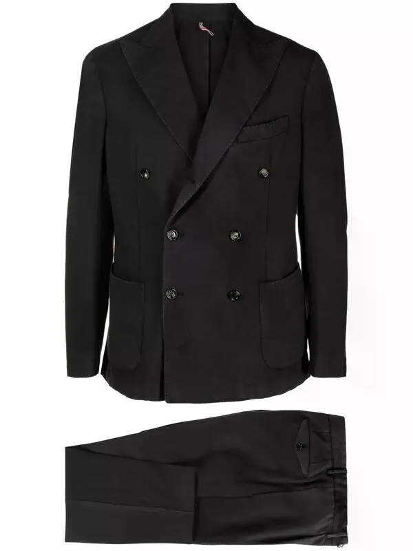DELL'OGLIO Double-breasted Wool Suit