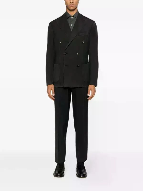 DELL'OGLIO Double-breasted Wool Suit