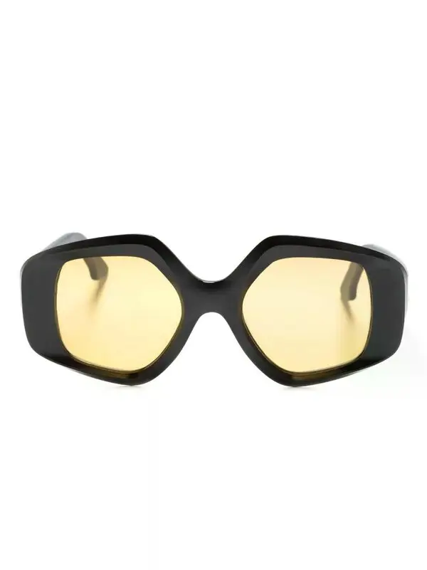 LAPIMA Stella Oversized Sunglasses - Black