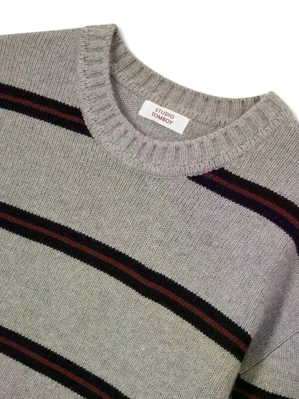 STUDIO TOMBOY Striped Sweater