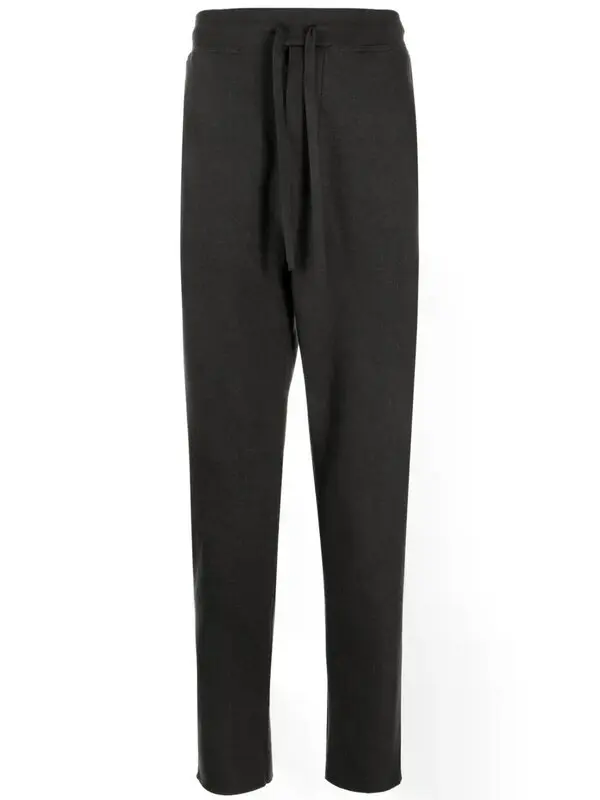 Transit Drawstring Virgin-wool Track Pants - Grey