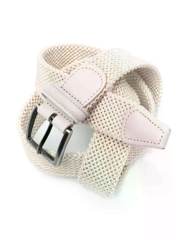 Anderson's Elasticated Woven Belt - Neutrals