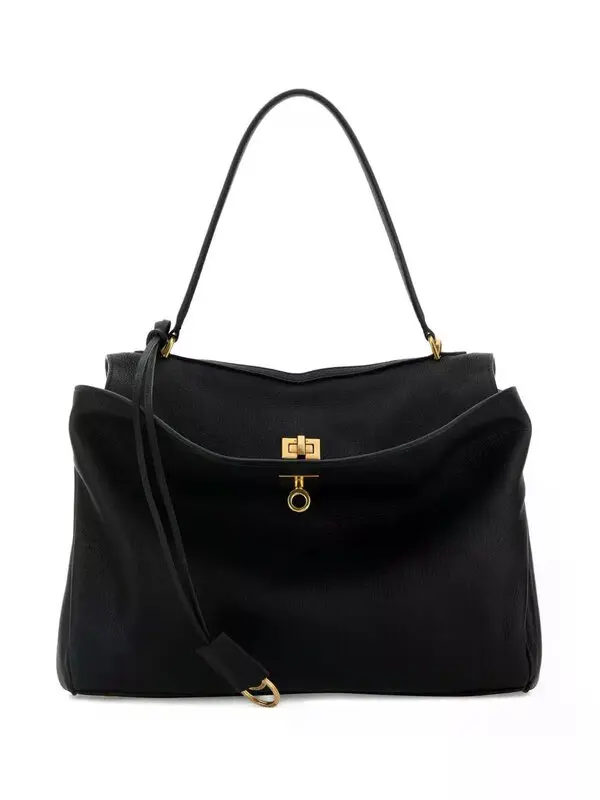 Balenciaga Leather Slouchy Shoulder Bag