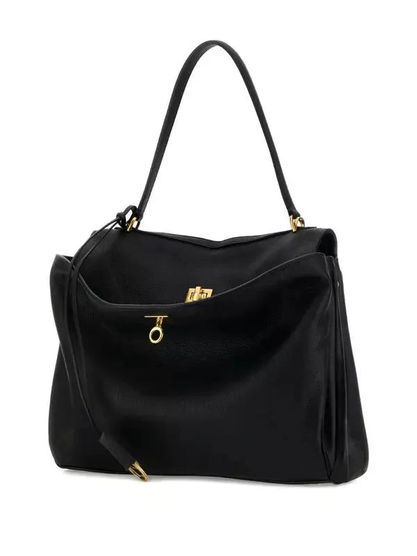 Balenciaga Leather Slouchy Shoulder Bag