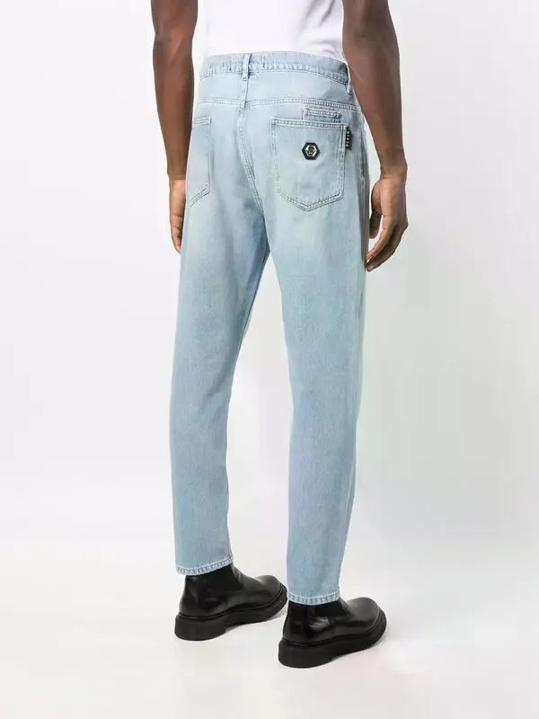 Philipp Plein Iconic Carrot-cut Jeans