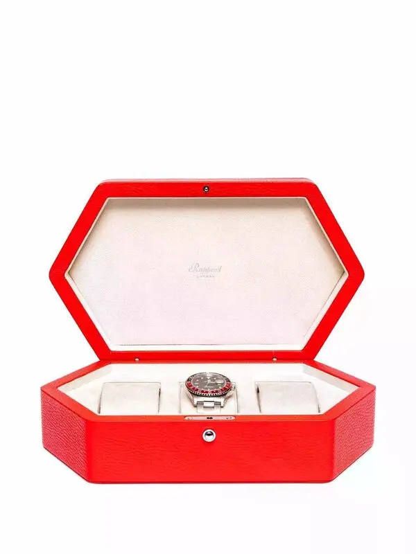 RAPPORT LONDON Portobello 3-watch Box - Red