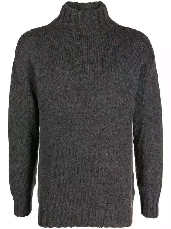 FORME D'EXPRESSION High-neck Ribbed Jumper