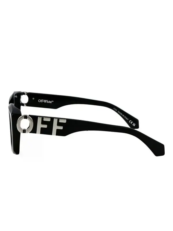 Off-White Hays Square-frame Sunglasses - Black