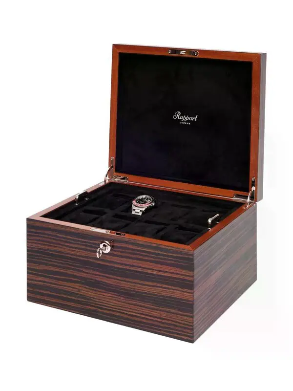RAPPORT LONDON Heritage Wood 16-watch Box