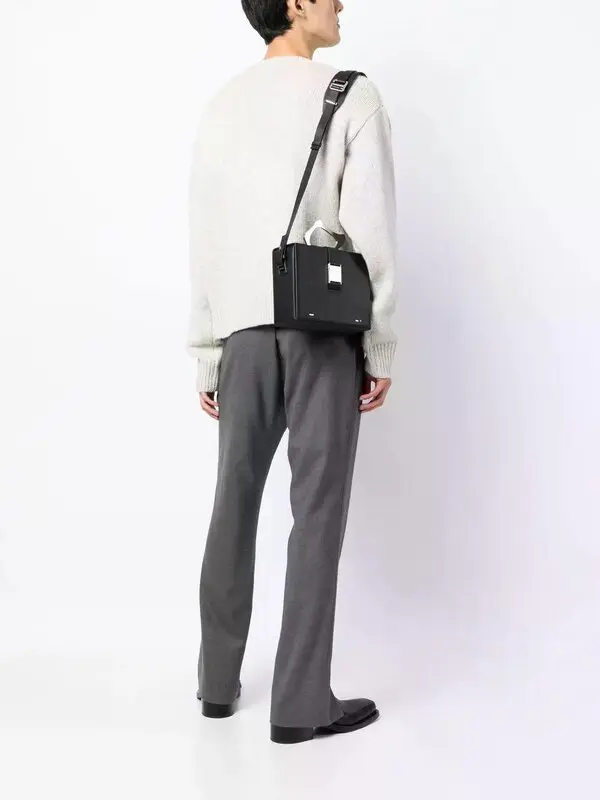 HELIOT EMIL Box Leather Shoulder Bag