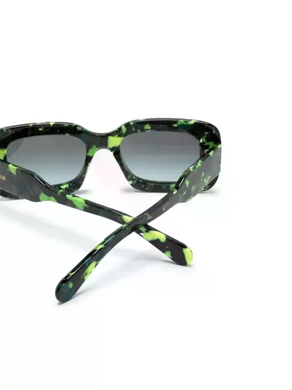 Chloé Gayia Rectangle-frame Sunglasses