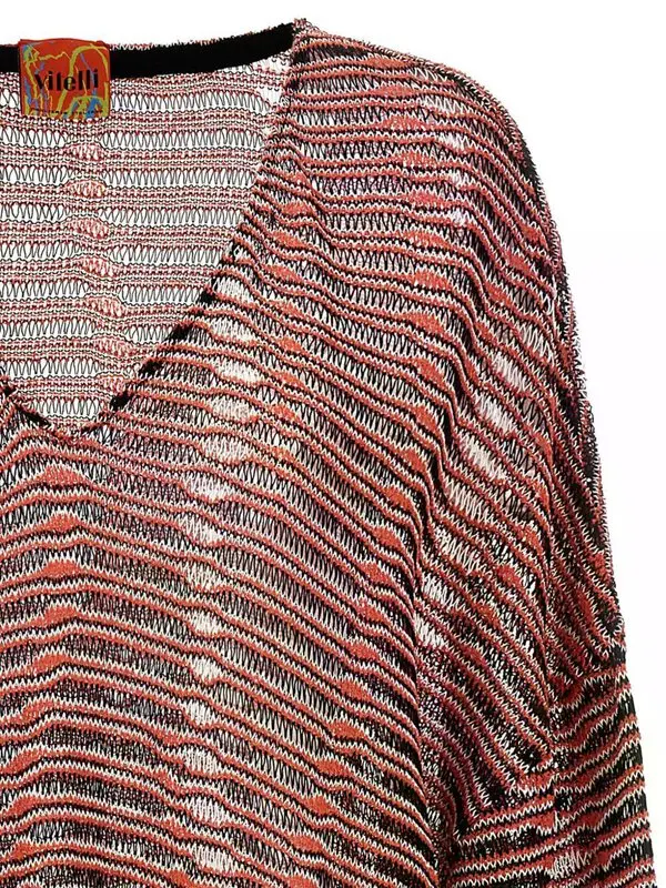 VITELLI Wave Jacquard Sweater