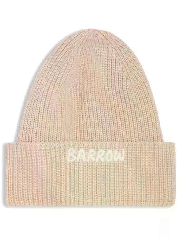 BARROW Logo Beanie Hat - Neutrals