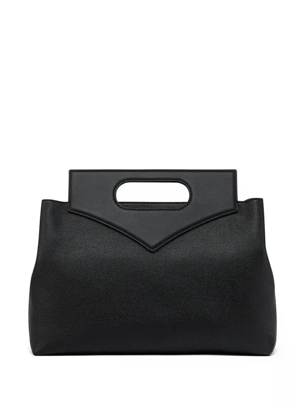 Mcm Diamond Leather Tote Bag
