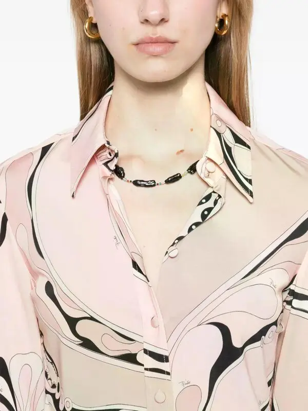 Emilio Pucci Orchidee-print Shirt