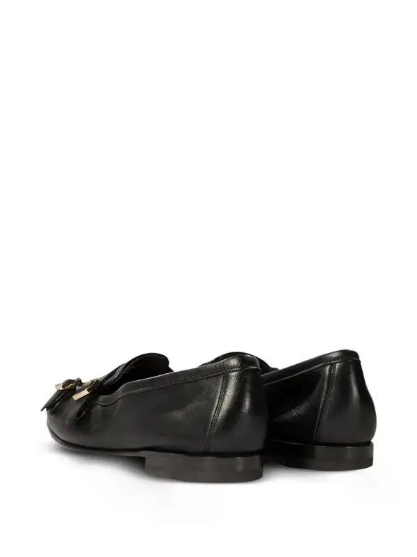 Santoni Leather Loafers