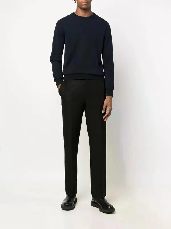 Malo Crew Neck Knit Sweater