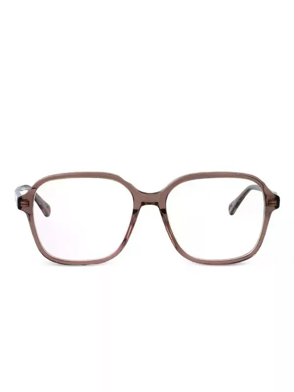 Chloé Square-frame Glasses - Grey