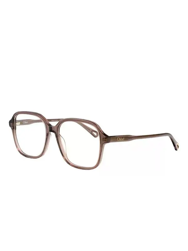 Chloé Square-frame Glasses - Grey