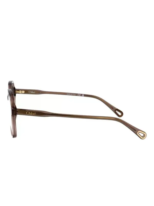 Chloé Square-frame Glasses - Grey