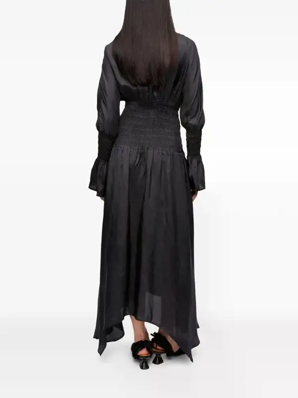 GANNI Smocked Dress