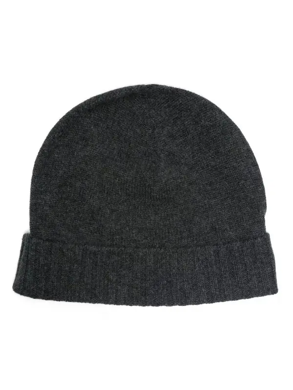 Le Kasha Fine-knit Beanie - Grey