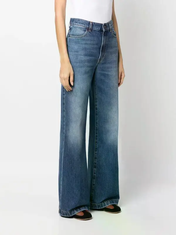 La DoubleJ High-waisted Flared Jeans